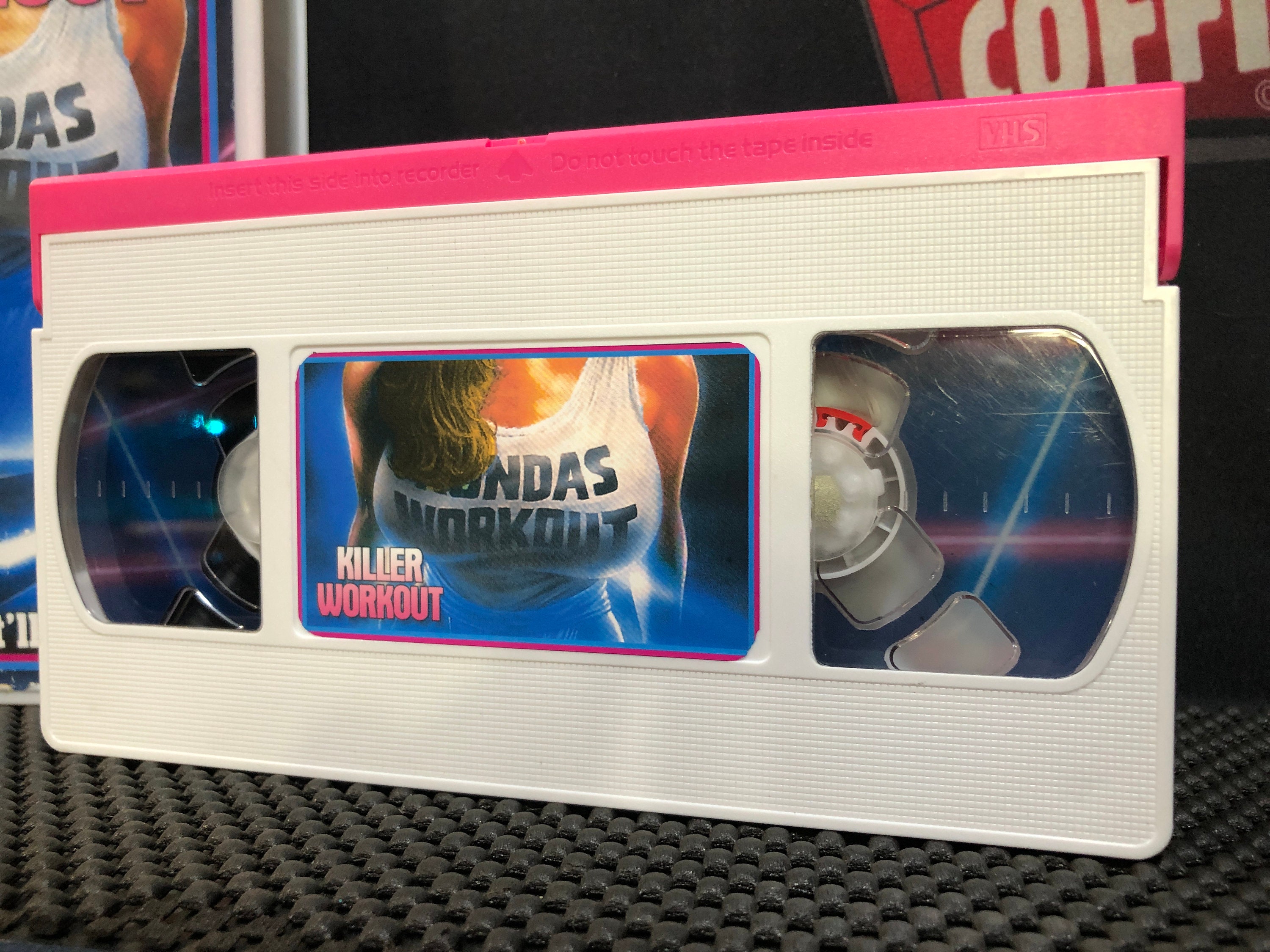 Killer Workout 1987 custom VHS Tape Coffin - Etsy