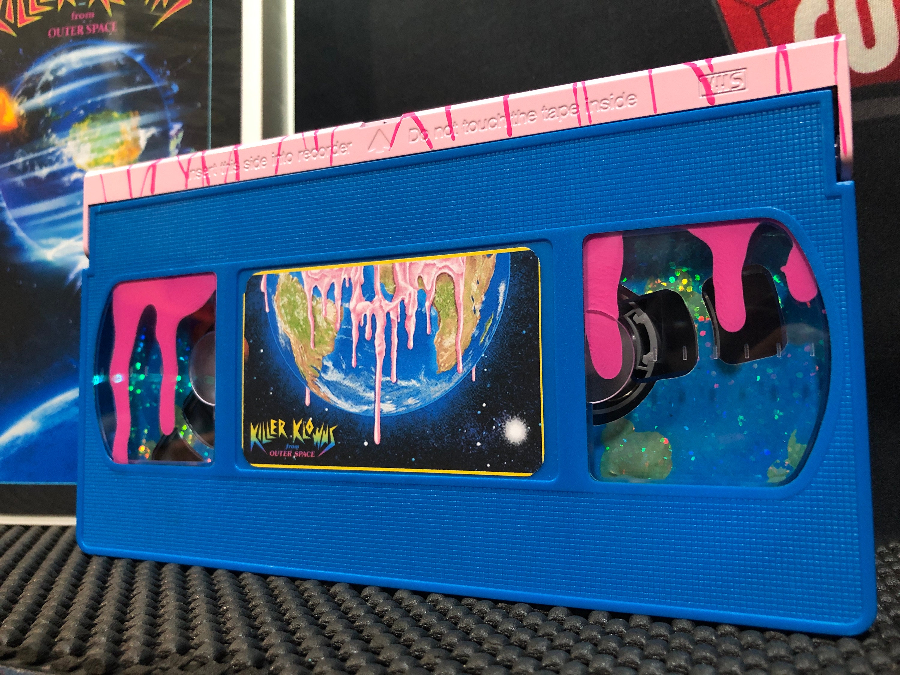 Killer Klowns From Outer Space 1988 custom VHS Tape Coffin Video ...