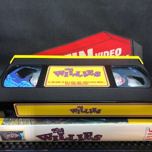 The Willies 1990 custom VHS Tape Coffin Video Rentals - Etsy