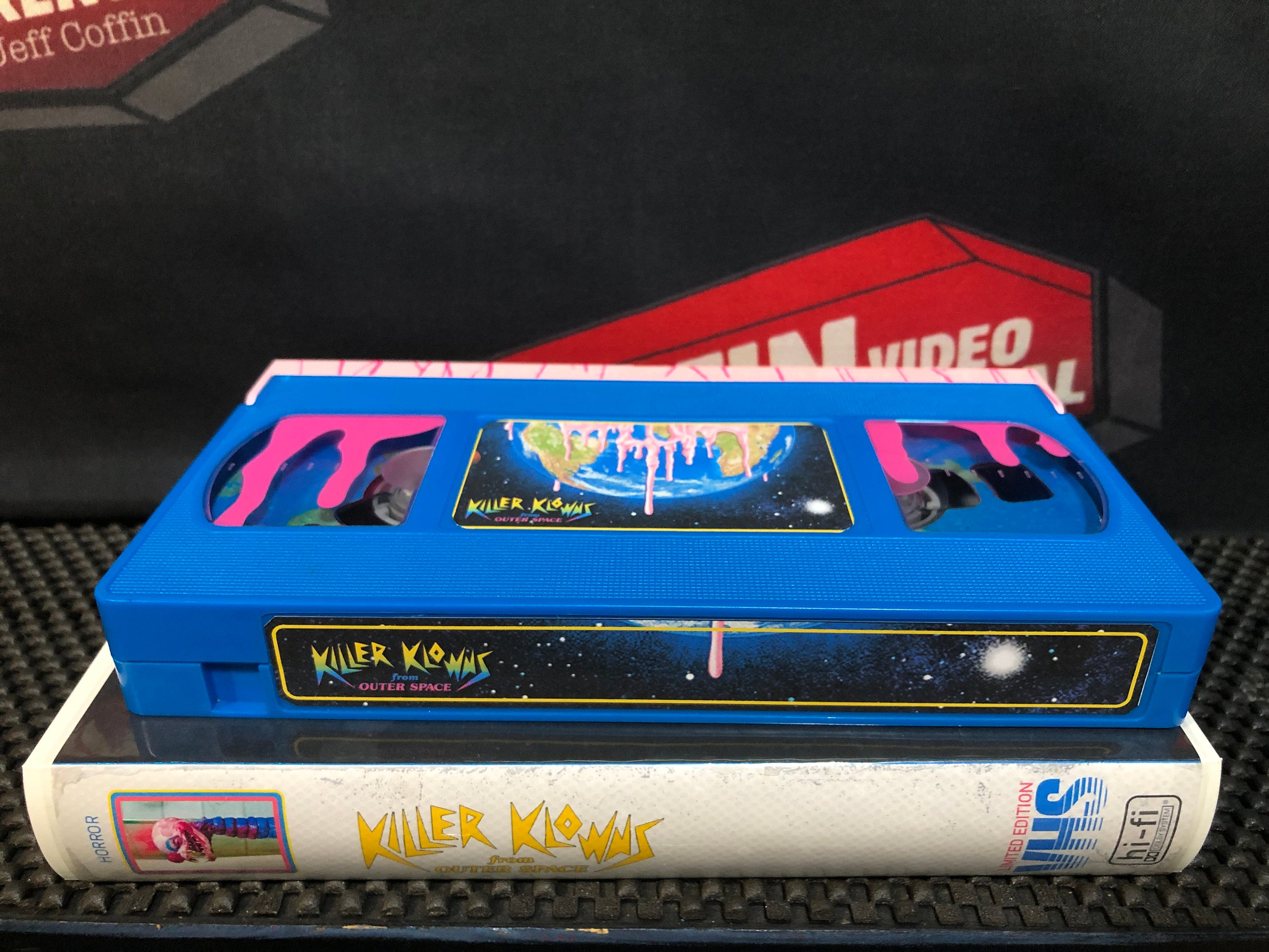 Killer Klowns From Outer Space 1988 custom VHS Tape Coffin Video ...