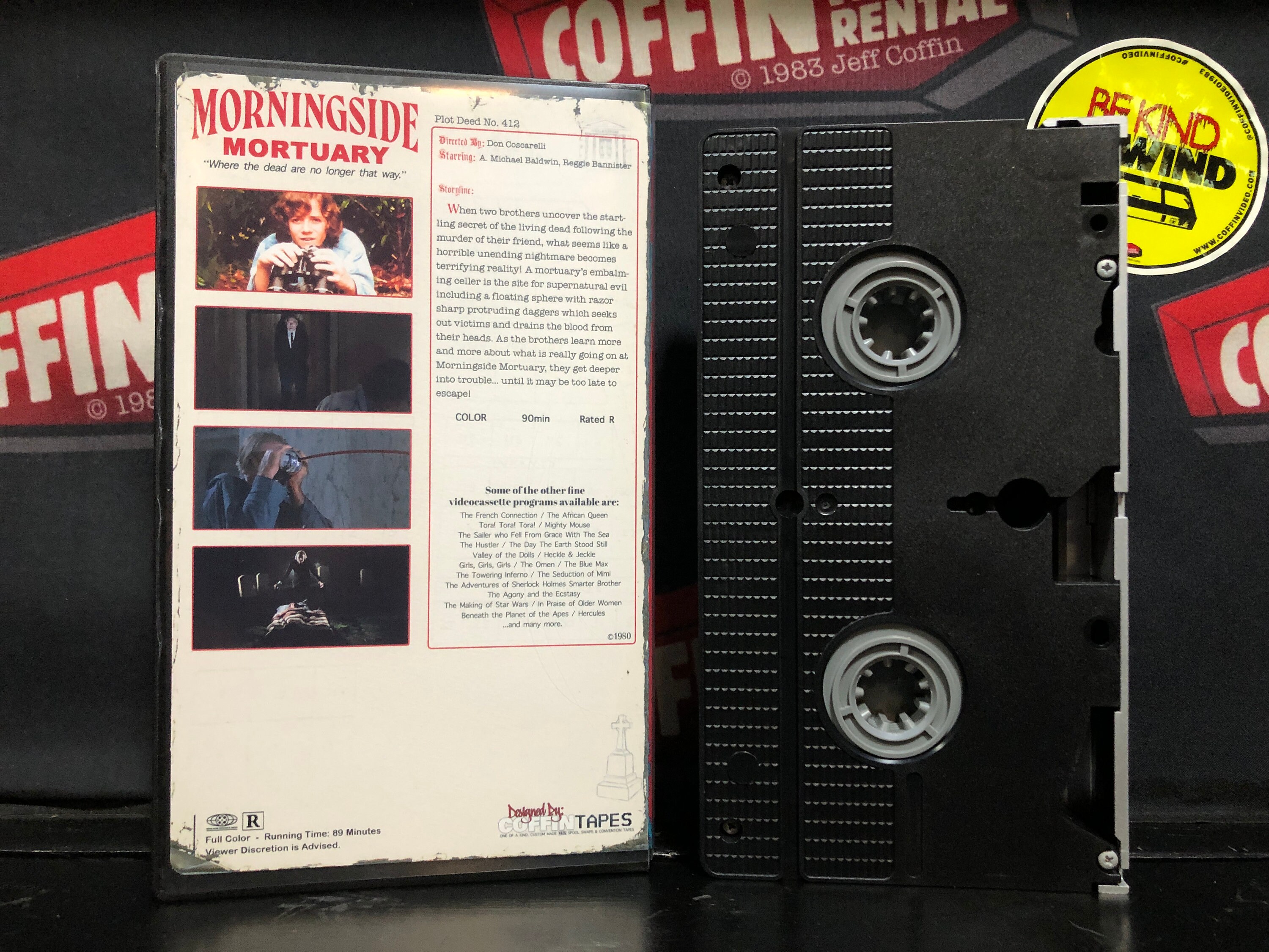 Phantasm 1979 custom VHS Tape Coffin Video - Etsy