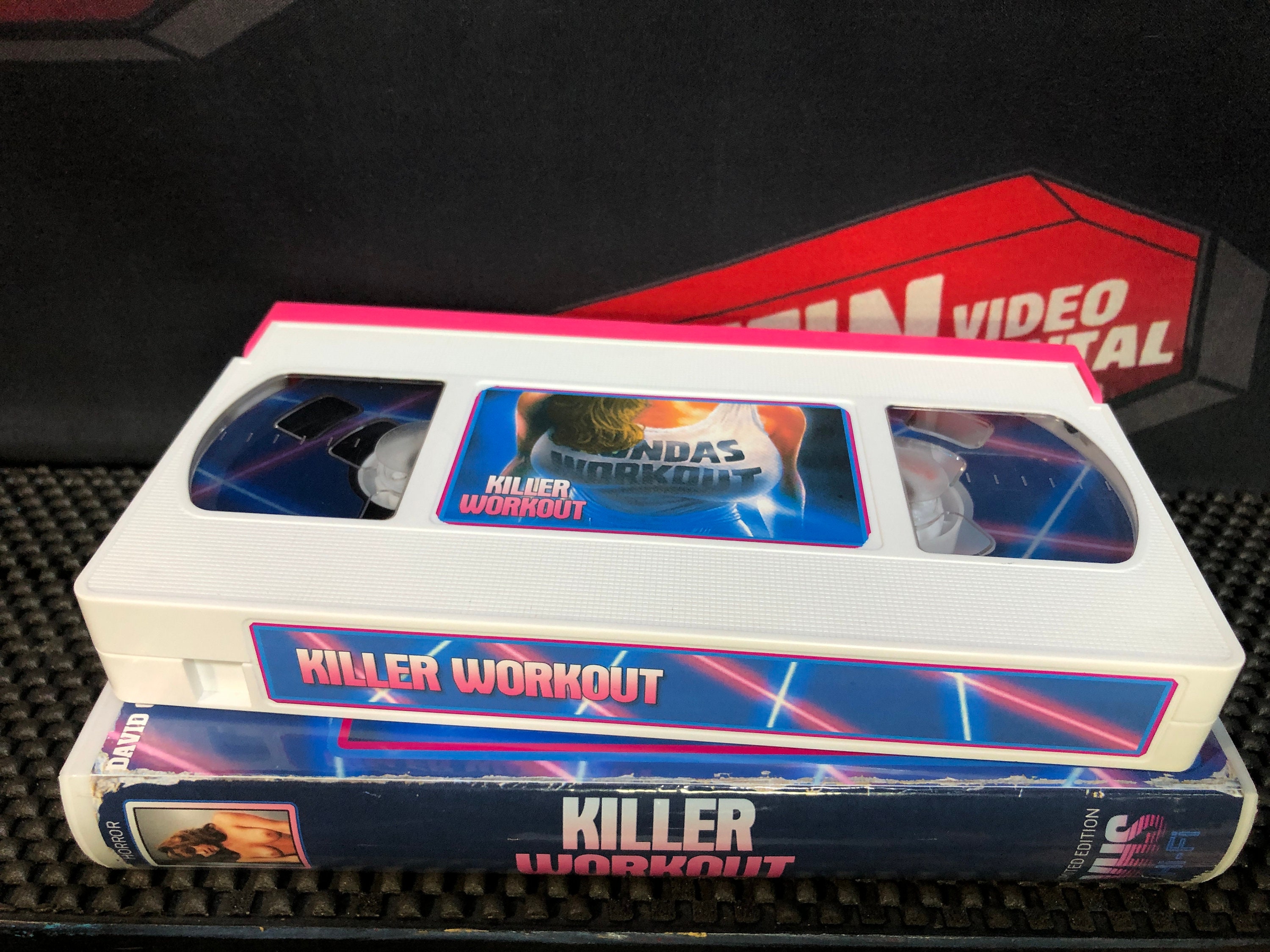 Killer Workout 1987 custom VHS Tape Coffin - Etsy