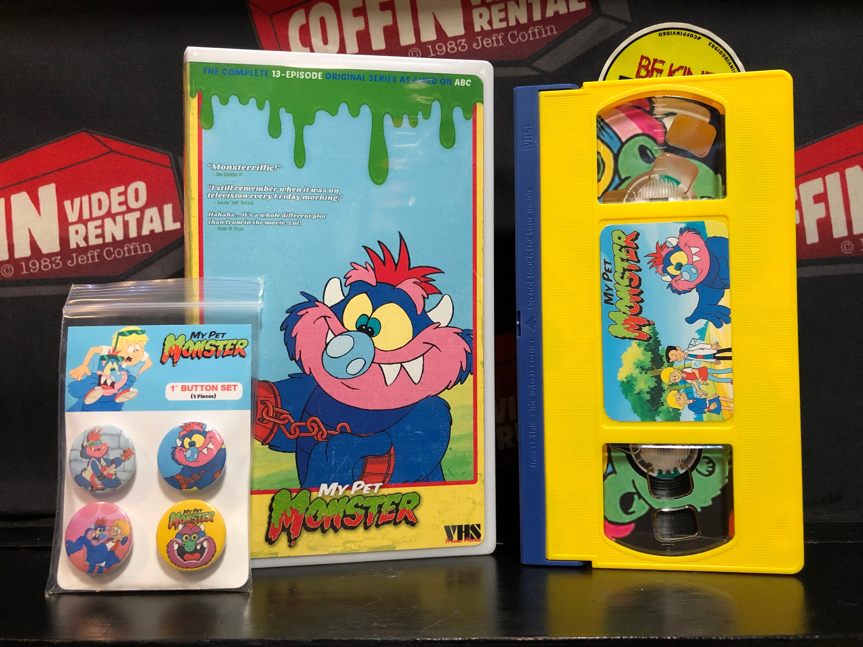 My Pet Monster Complete Series custom VHS Tape - Etsy