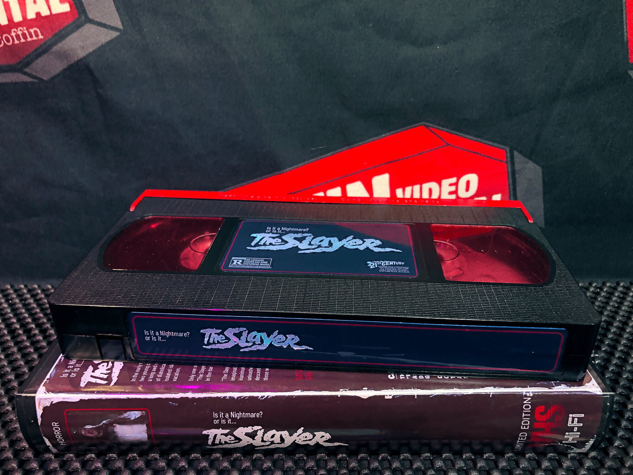 The Slayer 1982 custom VHS Tape Coffin Video - Etsy