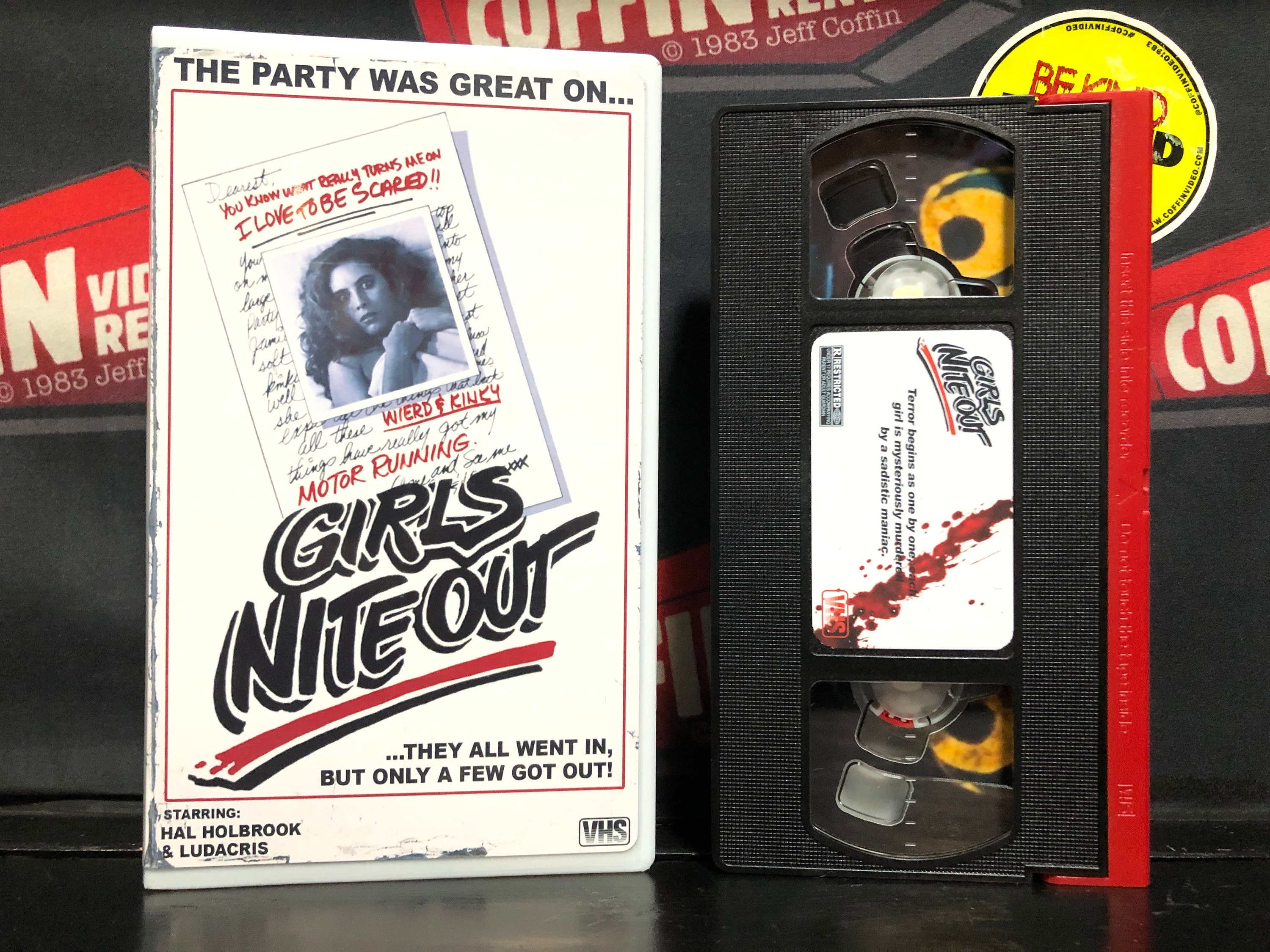 Girls Nite Out 1982 custom VHS Tape Coffin - Etsy