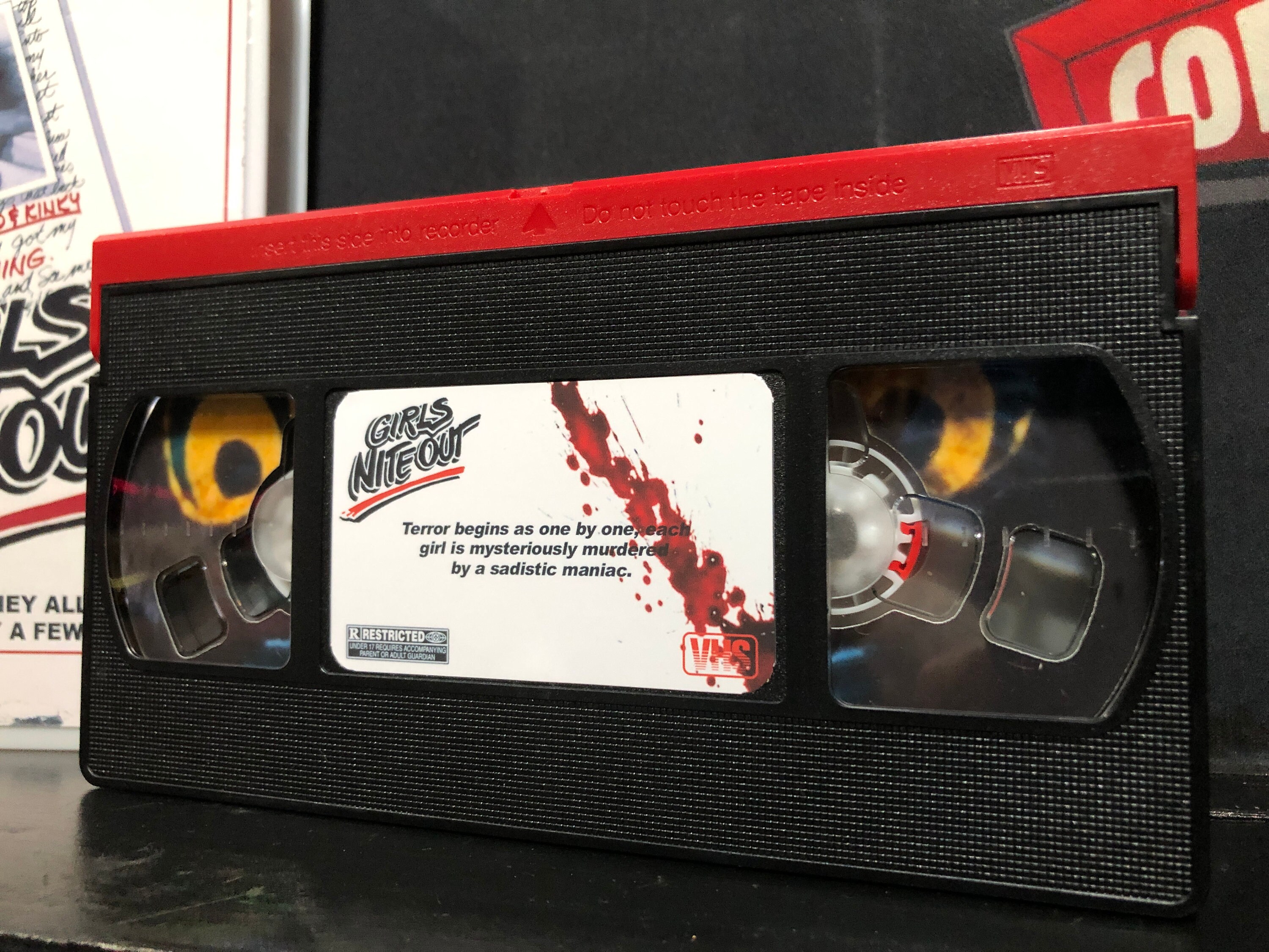 Girls Nite Out 1982 custom VHS Tape Coffin - Etsy