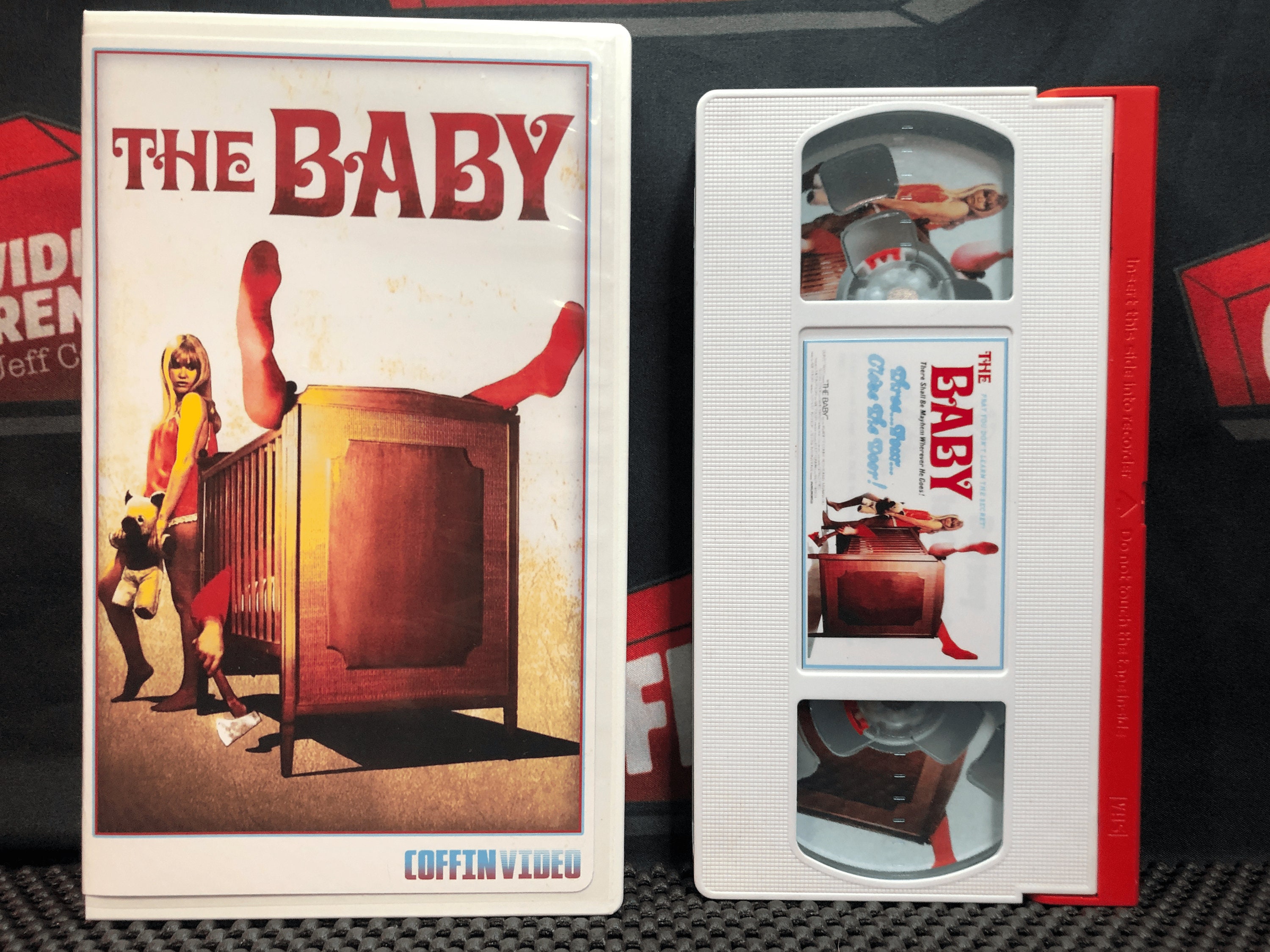 The Baby 1973 custom VHS Tape Coffin Video - Etsy