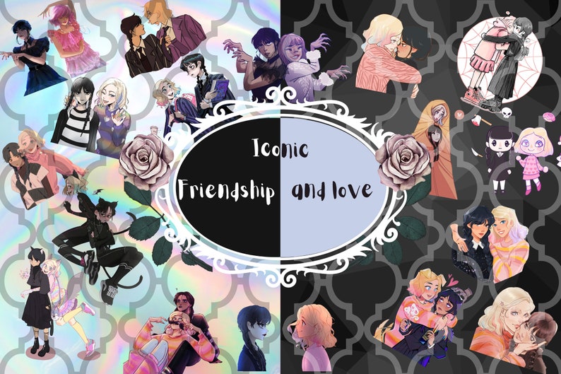 Wednesday Addams Bundle Png , TV Show Png, Nevermore Academy Png, Best ...