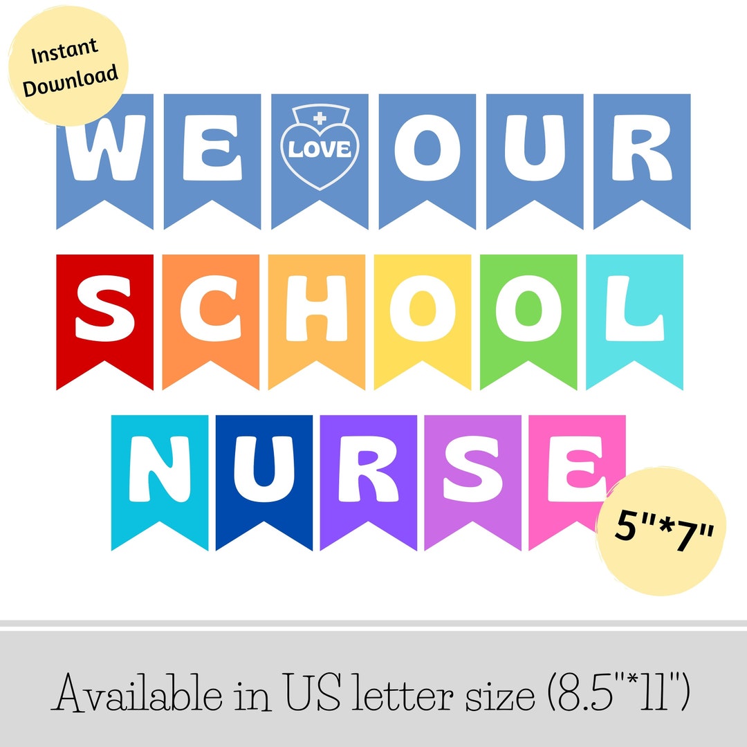 Digital Happy School Nurses Week 2023, School Nurse Week Banner, School ...