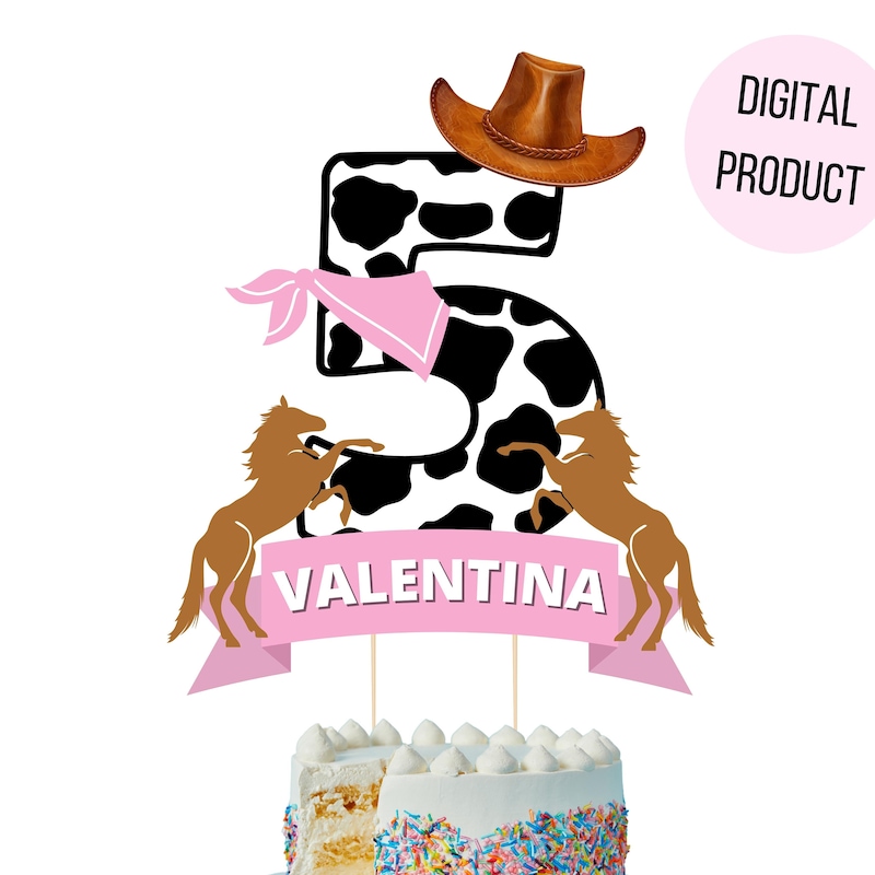 Cowboy Cake Topper - Etsy