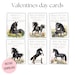Printable Horse Valentine's Day Cards, Horse Riding School Classroom ...