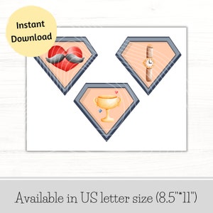 Printable Happy Father's Day Banner Garland Bunting Party Celebration ...