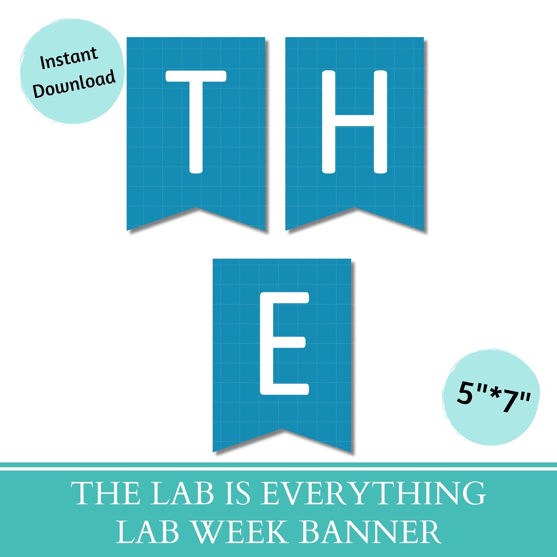 Printable Happy Lab Week Banner 2024 Lab Appreciation Week Banner ...