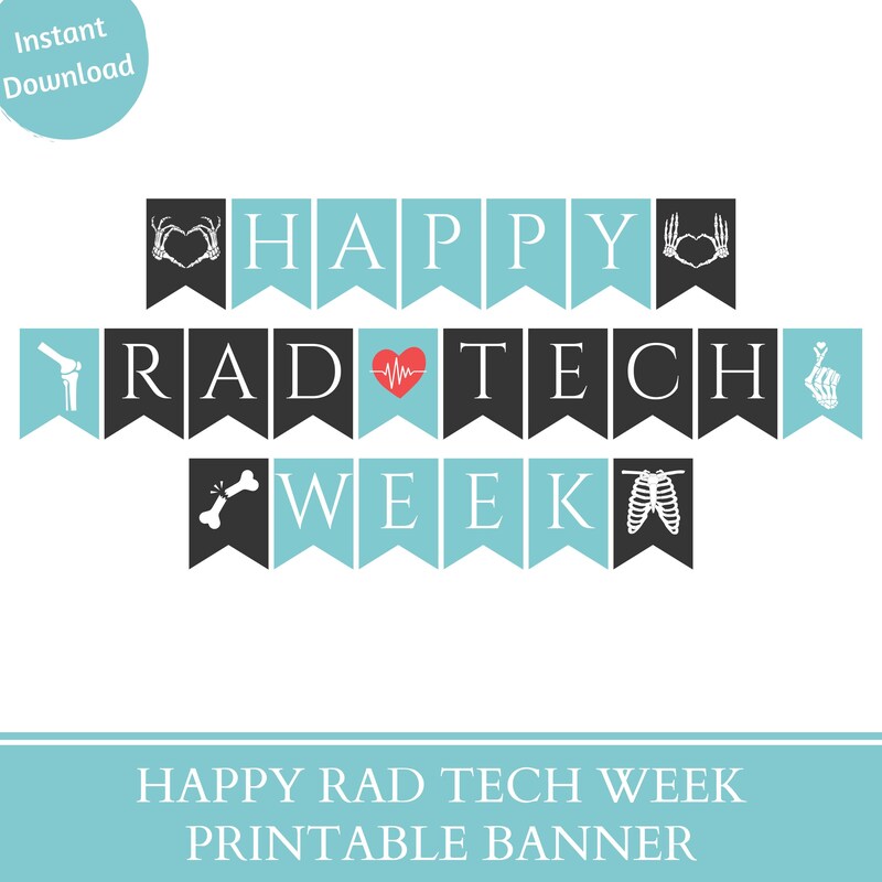Rad Tech Week Banner - Etsy