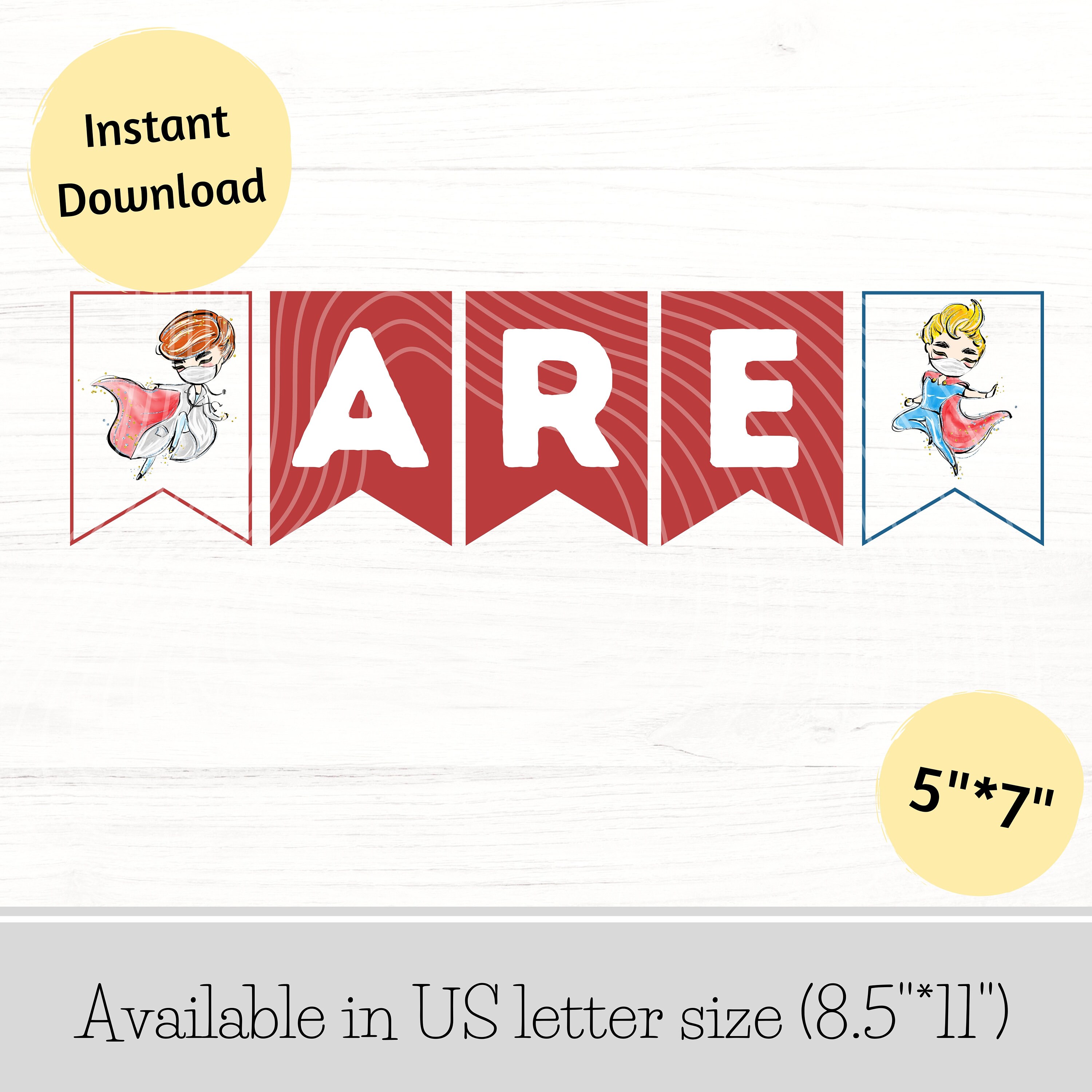 Printable Happy National Doctor's Day Banner, Printable Happy Doctors ...