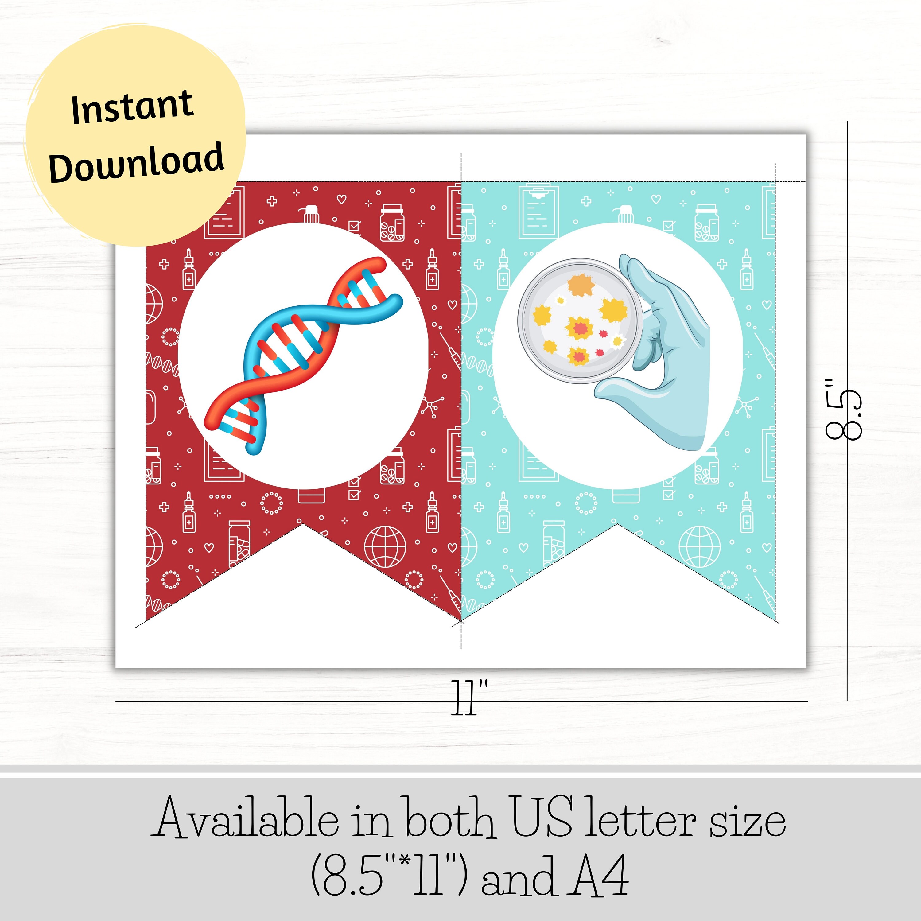 Printable Happy Lab Week Banner 2023 Lab Appreciation Week - Etsy