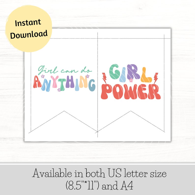 Printable Happy Women's Day Banner, International Women's Day Banner ...