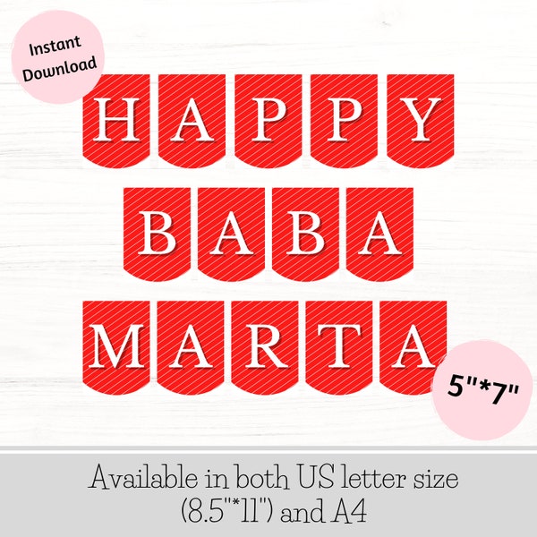Baba Marta - Etsy