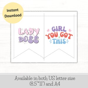 Printable Happy Women's Day Banner, International Women's Day Banner ...