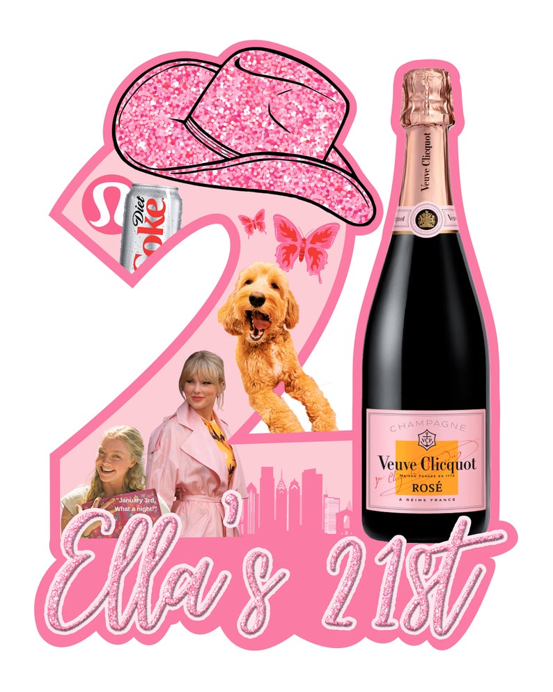 Custom 21st Birthday Sign - Etsy