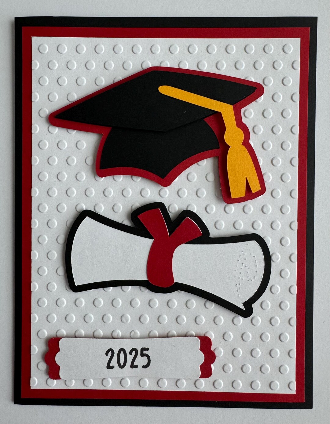 Graduation A2 Card, Diploma, Highschool, 2023, Handmade - Etsy