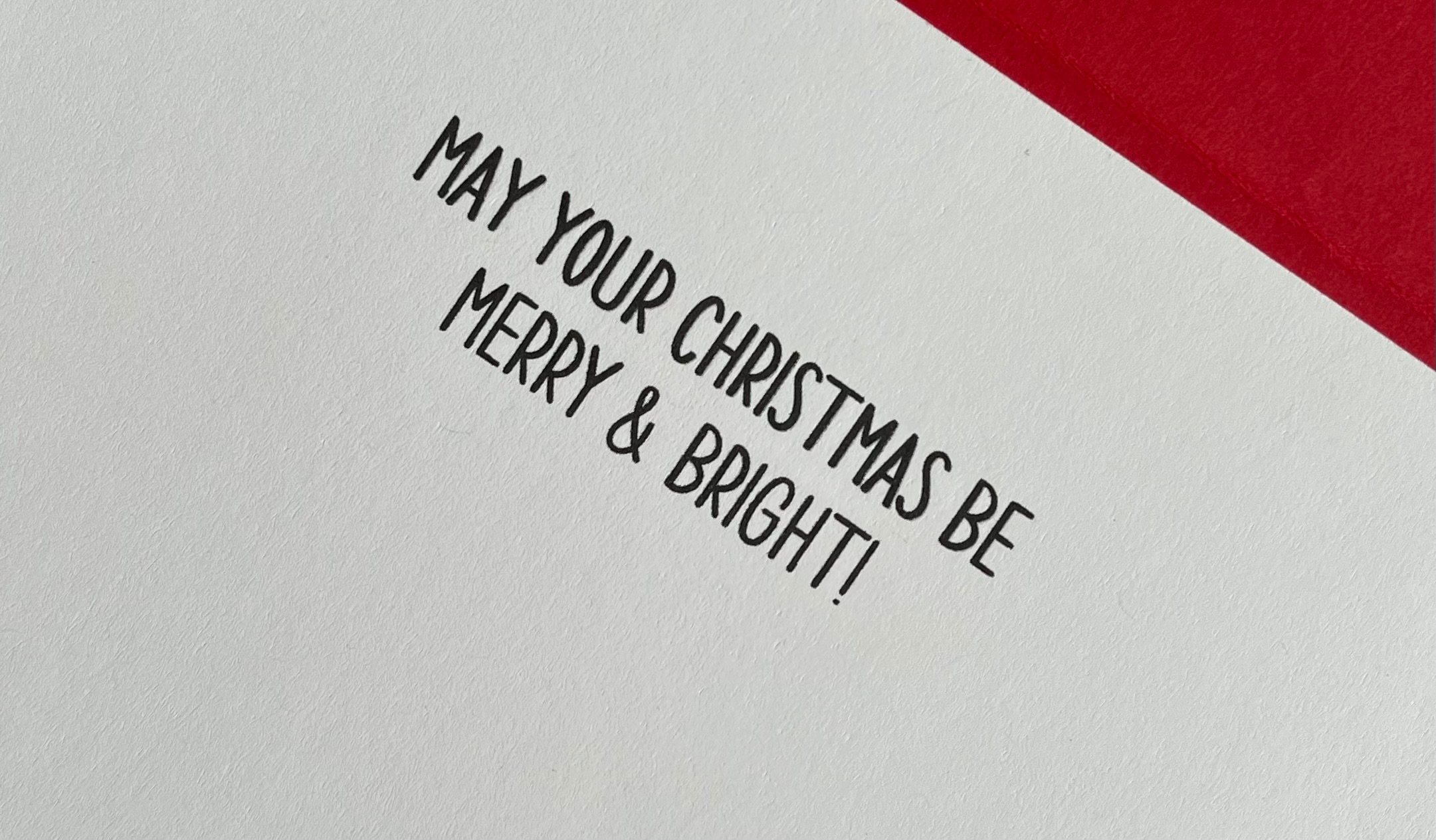 Christmas "light Bulb" A2 Card, Handmade, Merry Christmas - Etsy