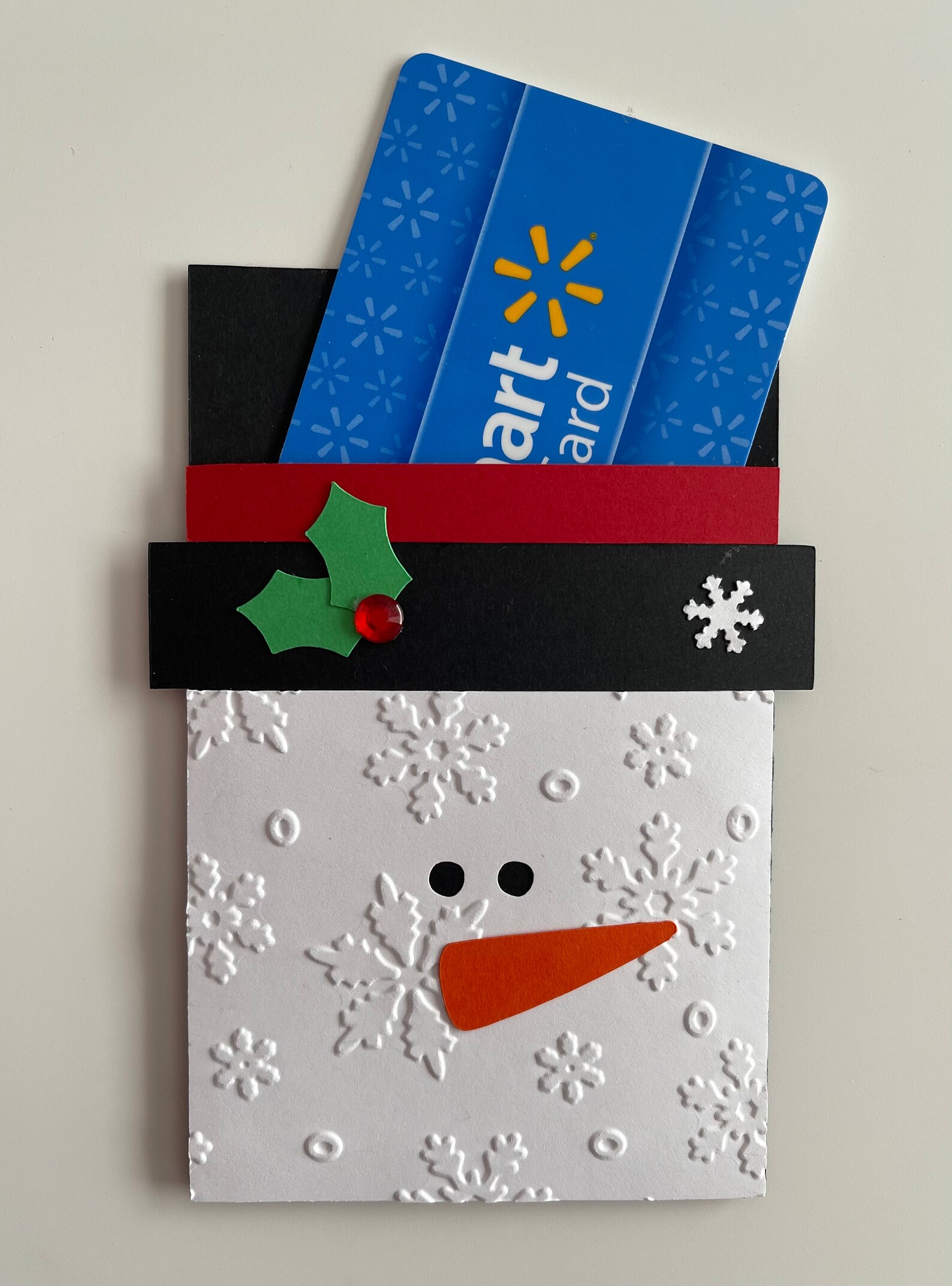 Set of 5 "snowman" Gift Card Holders, Christmas, Handmade - Etsy
