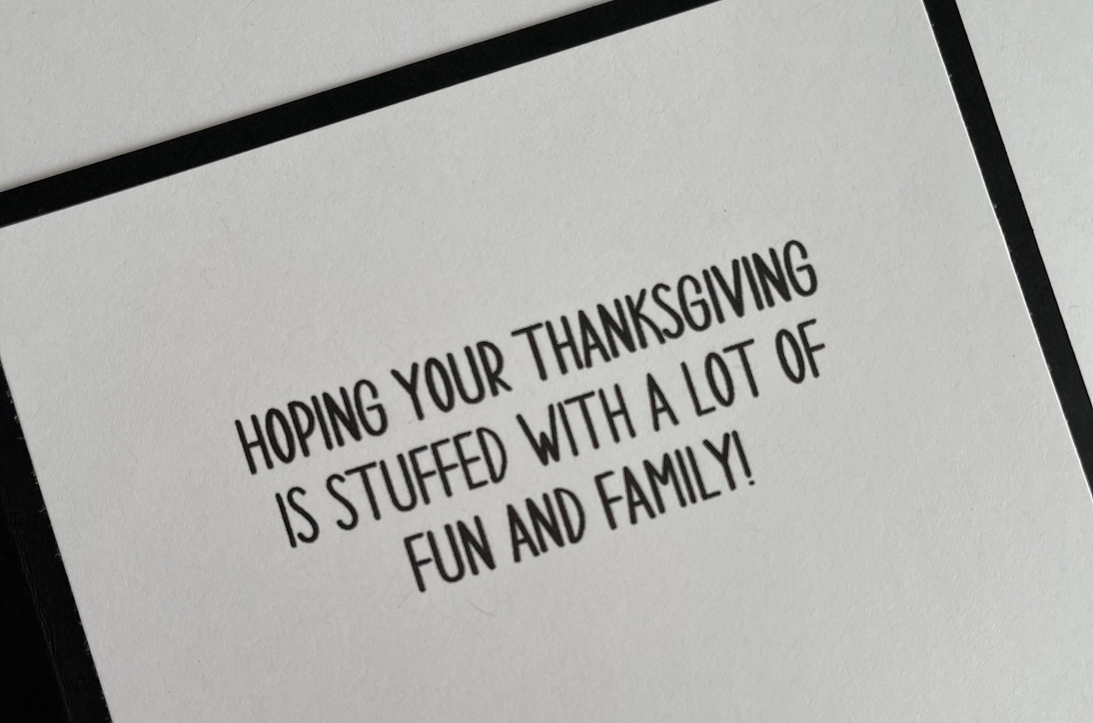 Thanksgiving turkey A2 Card Gobble Give Thanks - Etsy