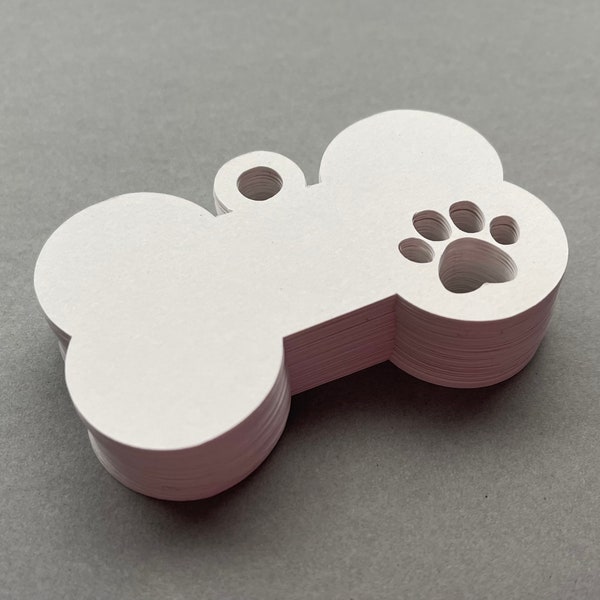 Dog Shaped Card - Etsy