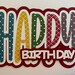 Birthday A2 Card, Happy Birthday, Stampin Up, Handmade - Etsy