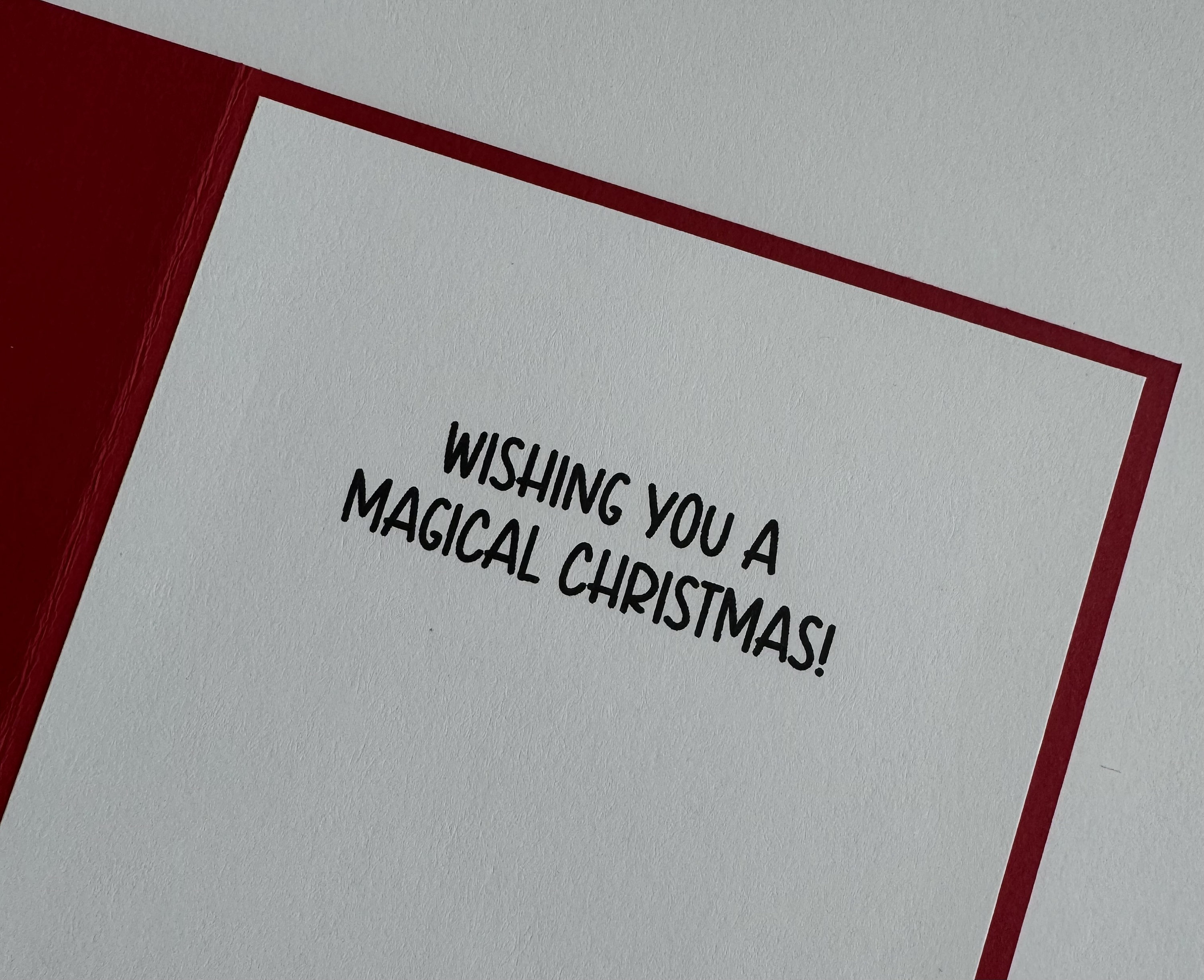 Christmas Snowman A2 Card, Handmade, Merry Christmas, Snow, Xmas ...