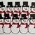 Set of 5 "snowman" Gift Card Holders, Christmas, Handmade - Etsy