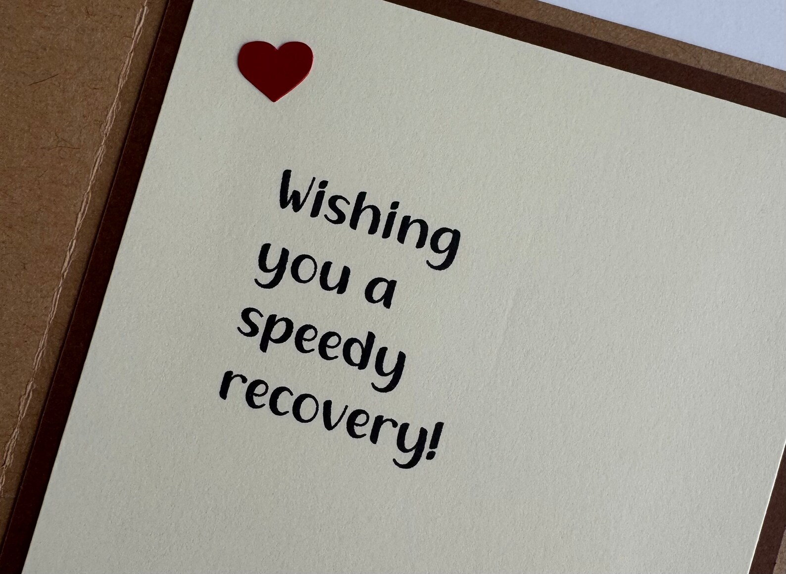 Get Well Bandaid A2 Card, Sick, Handmade, Get Well Soon - Etsy