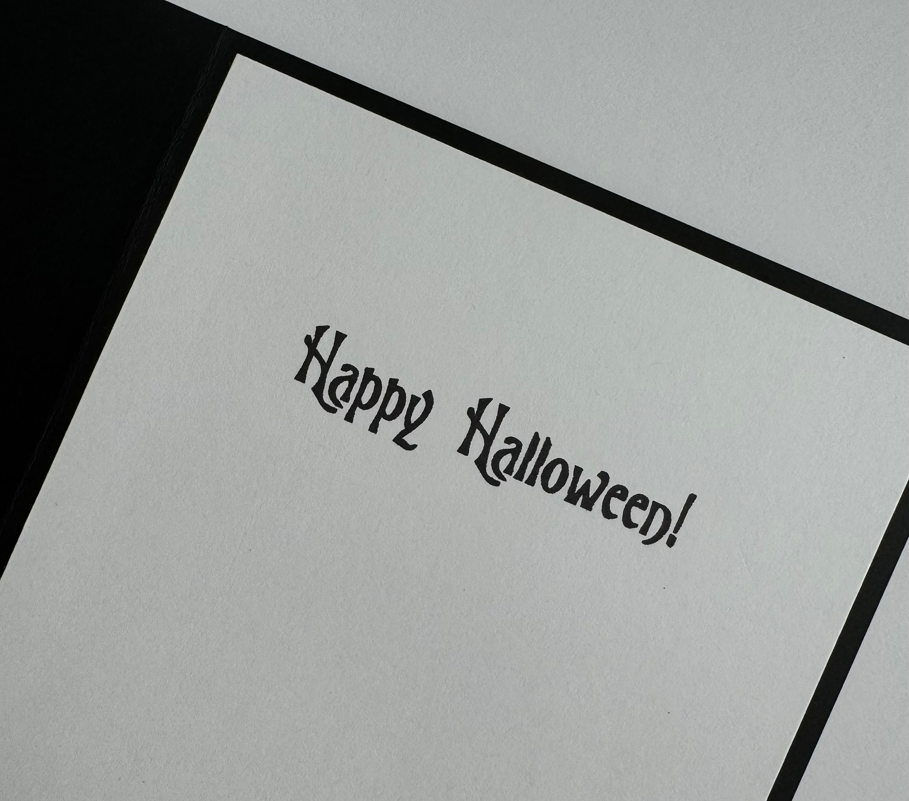 Halloween Jack A2 Card, Happy Halloween, Handmade, Spooky, Boo - Etsy