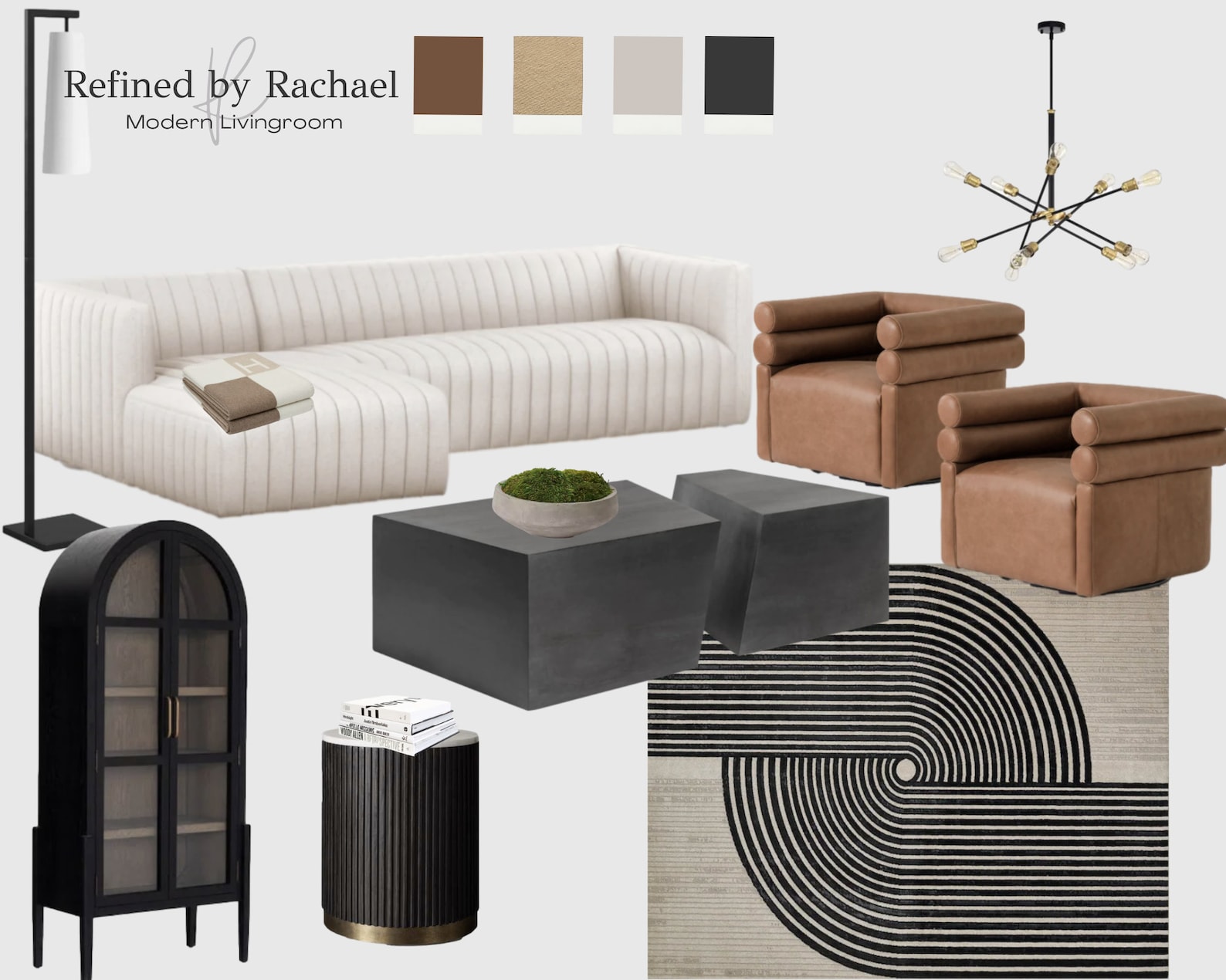 Modern Living Room, Interior Design Service-customized & Affordable ...