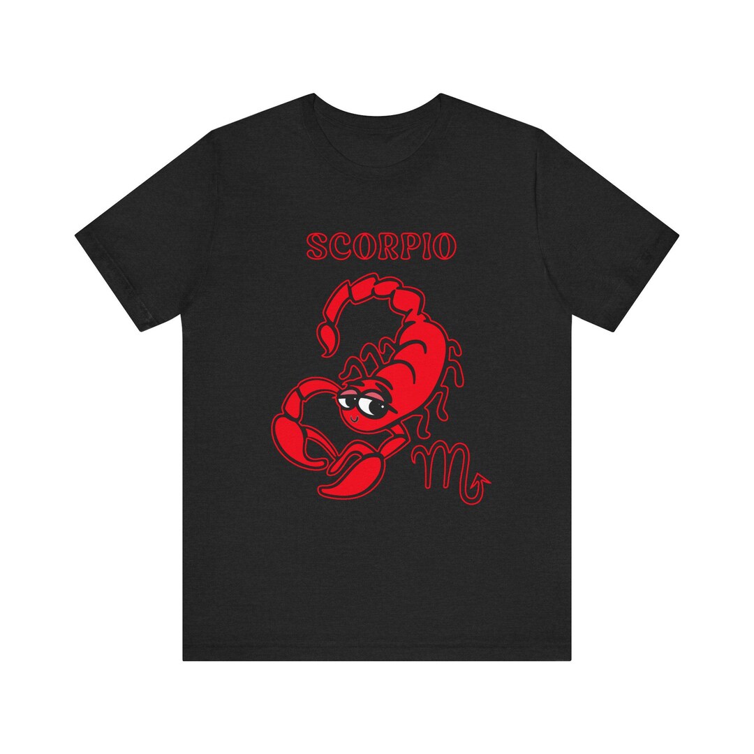Unisex Jersey Tee Zodiac Scorpio - Etsy