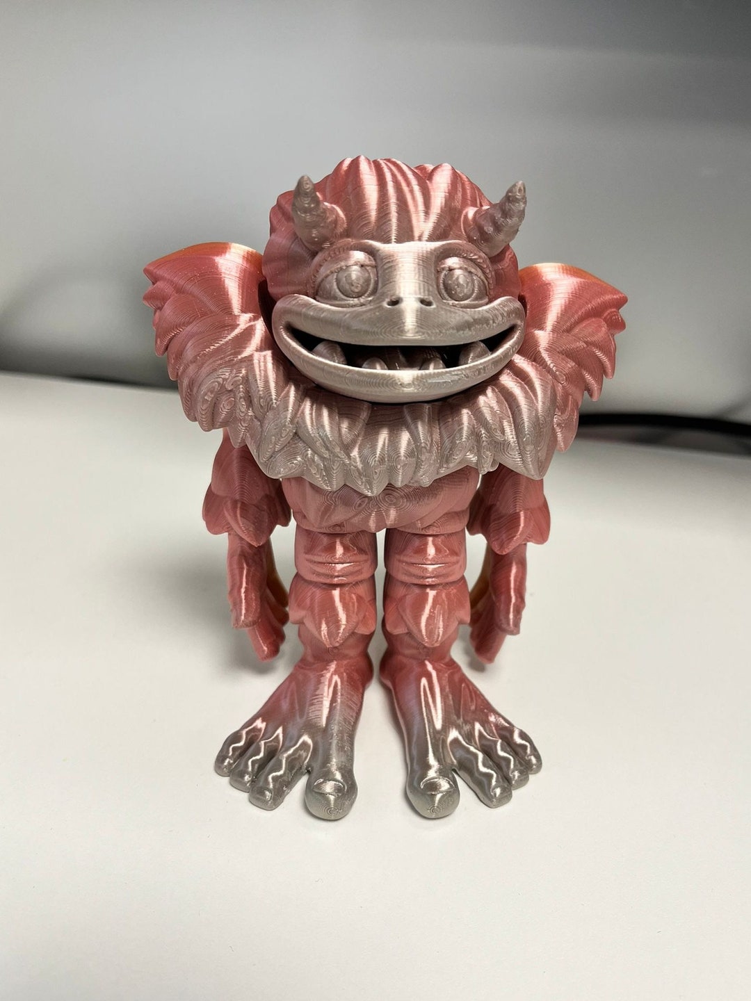 3d Printed Articulated Bigfoot Yeti Custom Fidget Toy - Etsy
