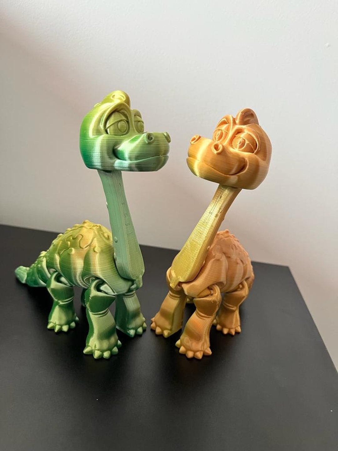 3d Printed Articulated Flexible Brachiosaurus Dinosaur | Custom Fidget ...