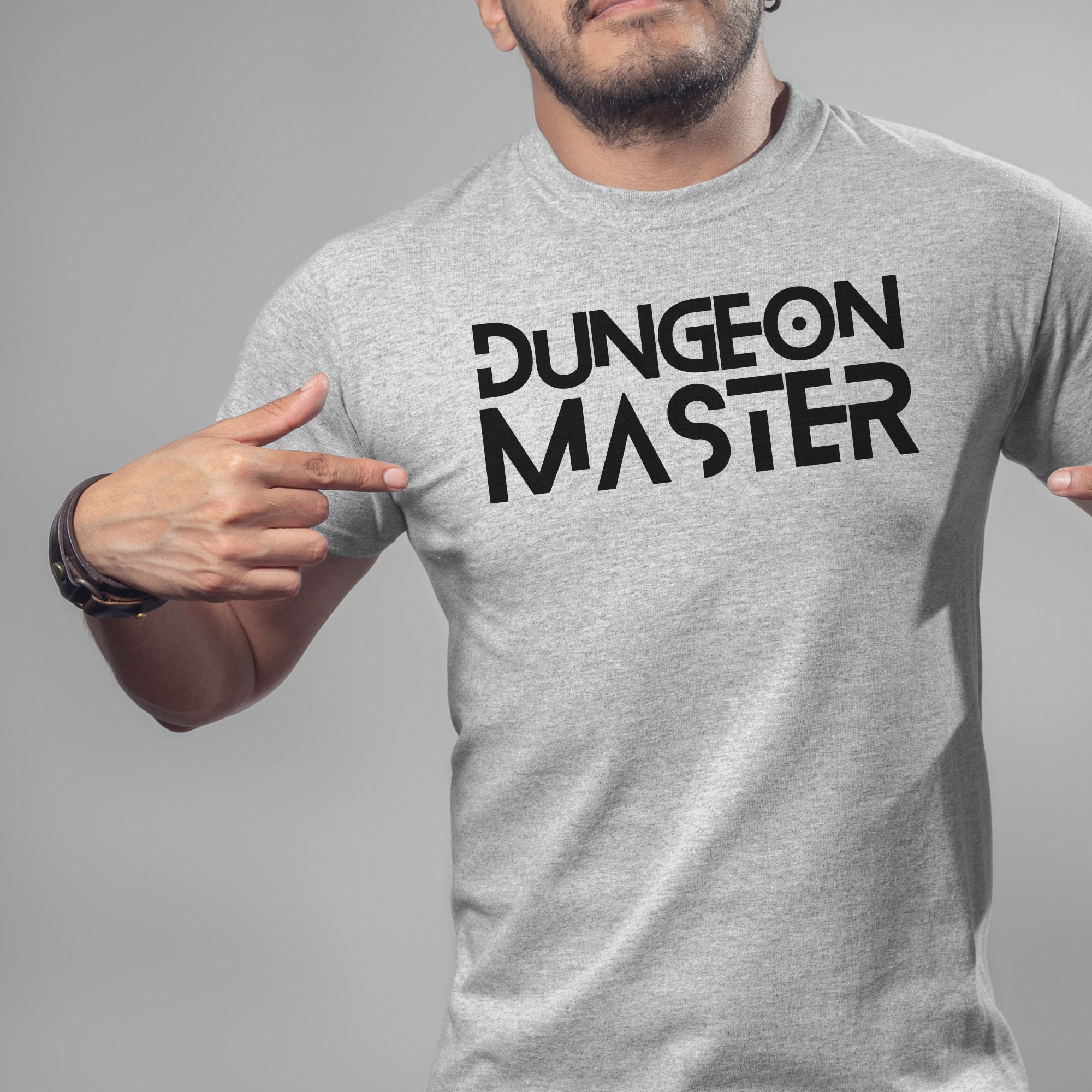 DND Dungeon Master T-shirt - Font Style #2 - Etsy