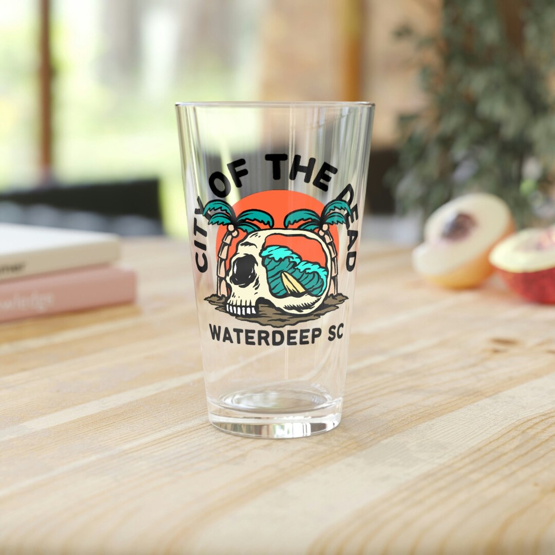Waterdeep DND Pint Glass - City of the Dead, 16oz - Etsy