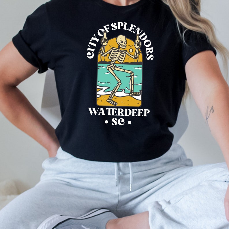 Waterdeep DND Tourist Shirt - City of Splendors - Etsy