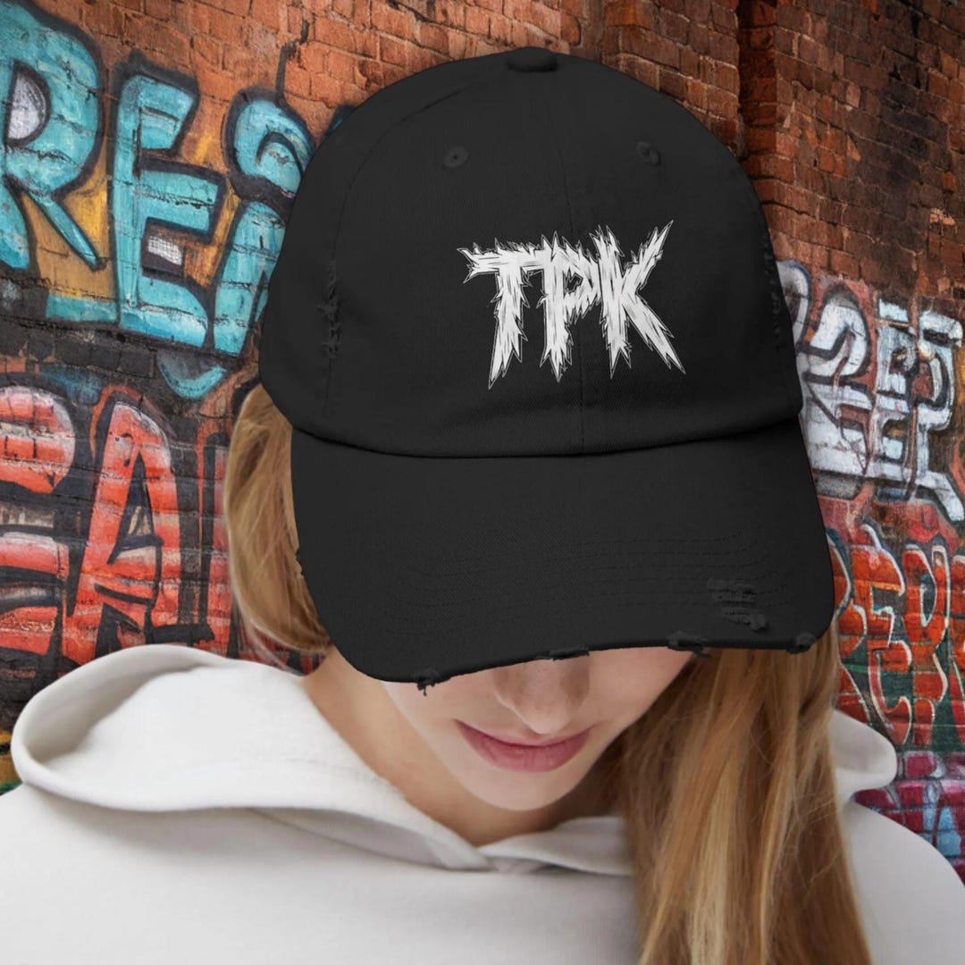 DND TPK Destressed Hat - Etsy