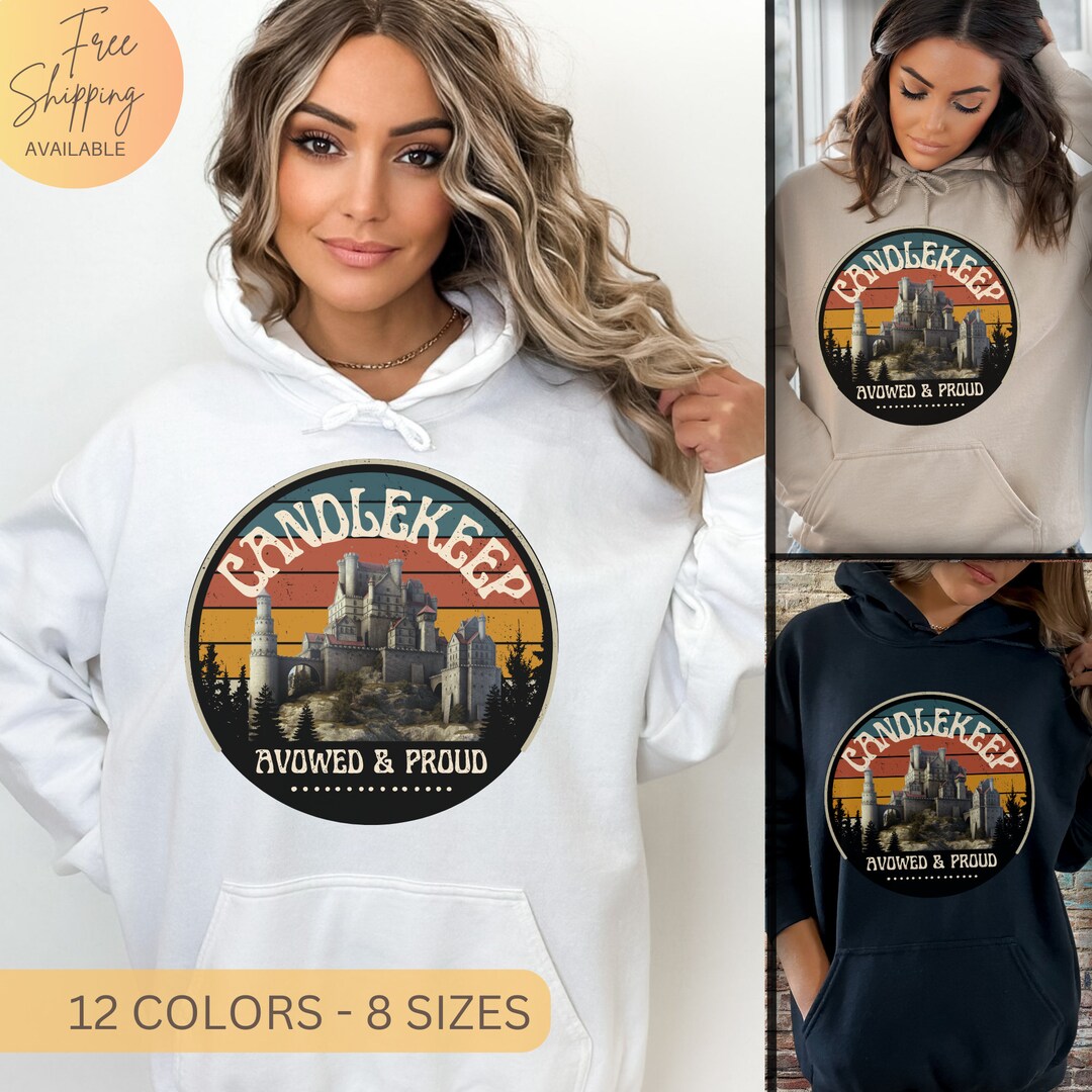 Candlekeep DND Hoodie Sweatshirt - Etsy