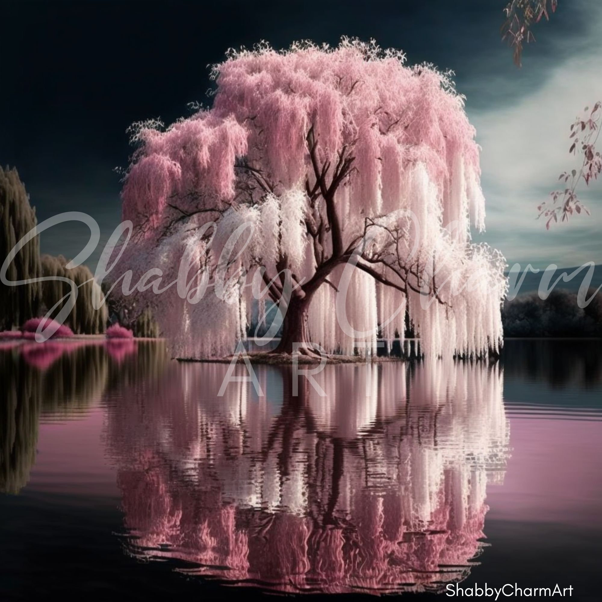 Weeping Willow Tree Wallpaper