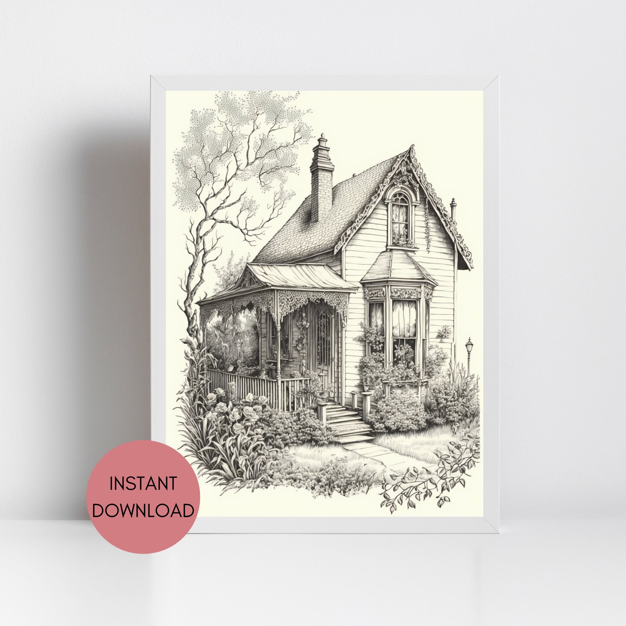 Sketches Of Old Cottages