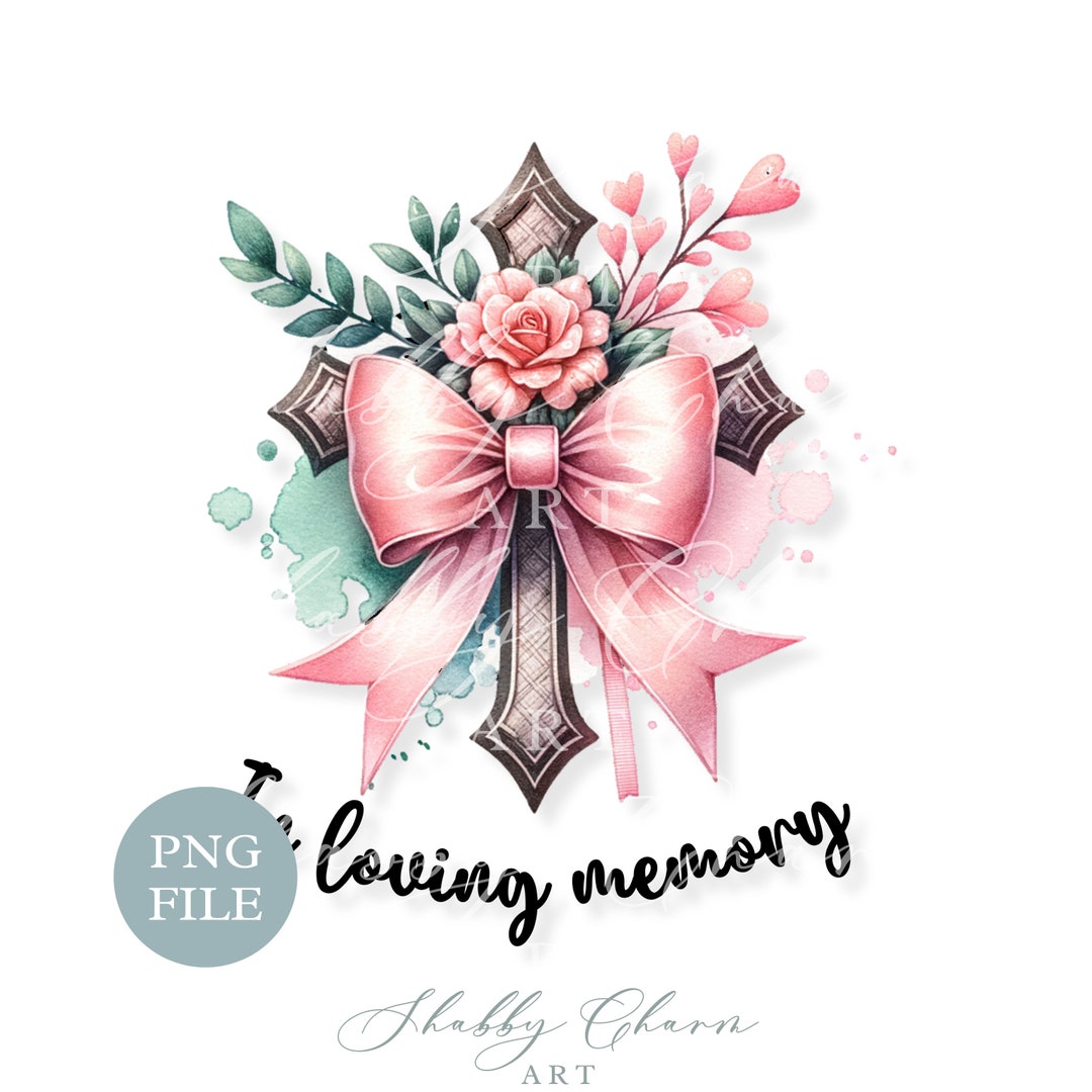 In Loving Memory Png Memorial Png Rest in Peace Png Instant Download ...