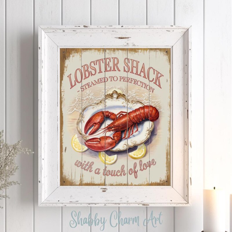 Lobster Shack Sign - Etsy