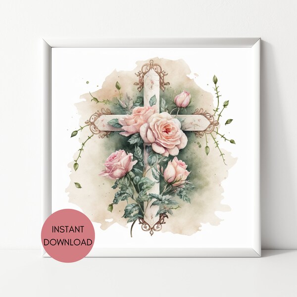 Christian Roses Art - Etsy