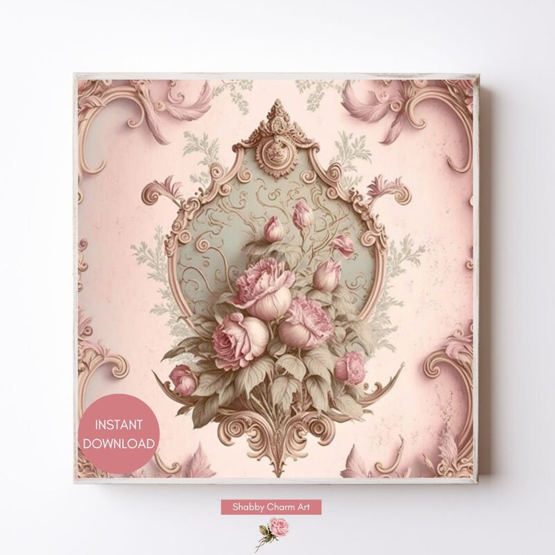 Shabby Chic Furniture Decals - Etsy