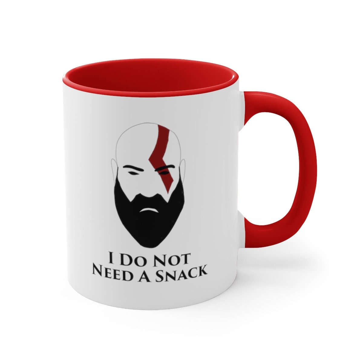 Kratos Does Not Need a Snack God of War Ragnarok Gift Mug for Coffee or ...
